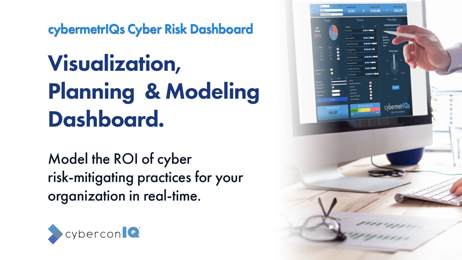 Innovative Cyber Risk Dashboard - cybermetrIQs