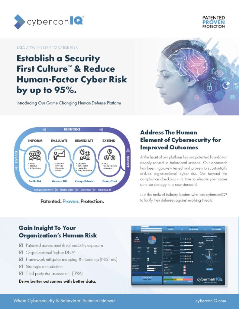 Download Intro to Human Defense Platform & Advisory Offering